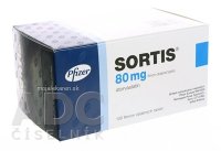SORTIS 80 mg tbl flm (blis.PA/Al/PVC) 10x10 ks (100 ks) - MojaLekáreň.sk
