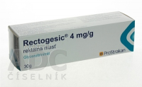 Rectogesic 4 mg/g rektálna masť ung rec (tuba Al) 1x30 g - MojaLekáreň.sk