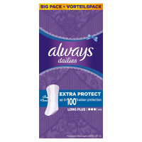 ALWAYS Extra Protect Long Plus Intímne vložky 44 ks - MojaLekáreň.sk