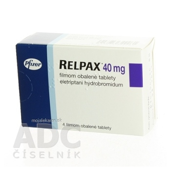 Príbalový leták - RELPAX 40 mg tbl flm 1x4 ks - MojaLekáreň.sk