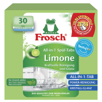 FROSCH EKO Citrón Tablety do umývačky všetko v 1 30 tabliet ...