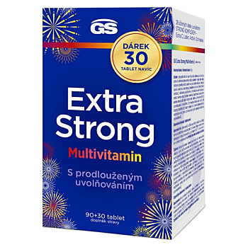 GS Extra Strong Multivitamín 90+30 tabliet NAVYŠE - MojaLekáreň.sk