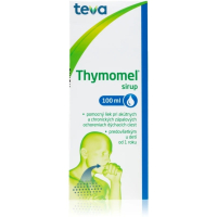 Príbalový leták - THYMOMEL sirup 100 ml - MojaLekáreň.sk